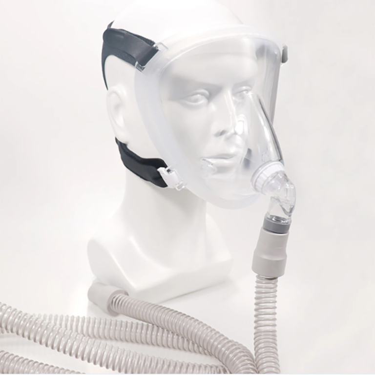 Medical Sleep Apnea NIV Ventilation CPAP Bipap Total Face Mask with ...
