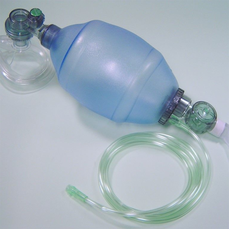 Silicone Bag Oxygen Resuscitator Manual Resuscitator for Adult &Child