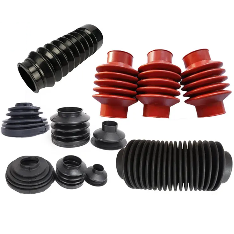 Flexible Silicone Flange Cover Rubber Strip Bellows Hose Expansion ...