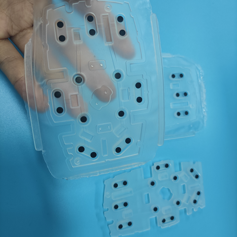 Silicone Rubber Conductive Buttons Keypads with Carbon Pills