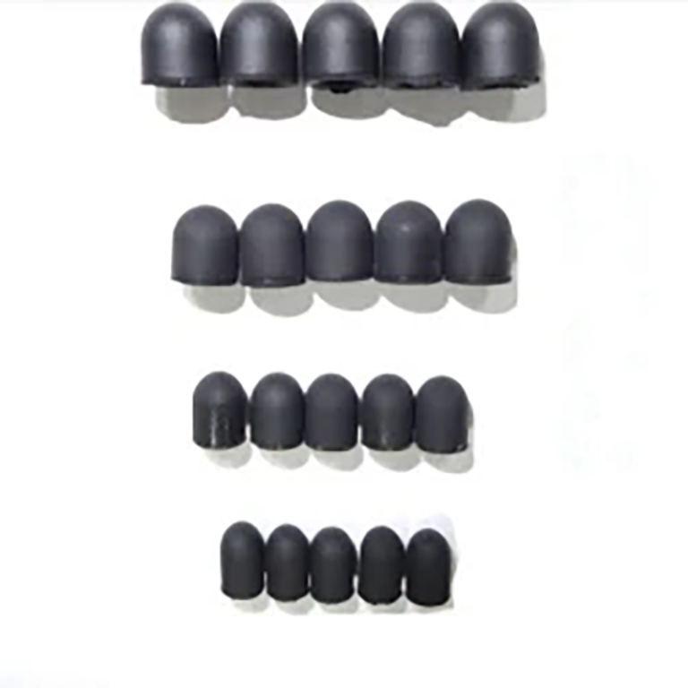 Customized Electrically Conductive Key CapsCapacitive silicone Rubber Tips