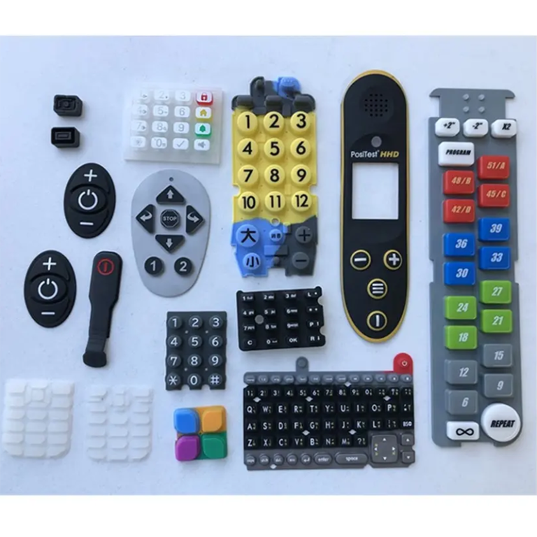 Universal Remote Control Silicone Keypress Rubber Push Buttons