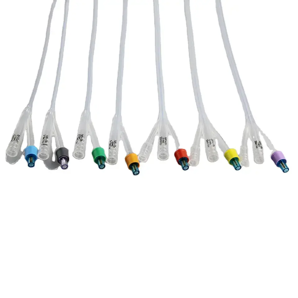 Disposable Medical Silicone Foley Catheter OEM