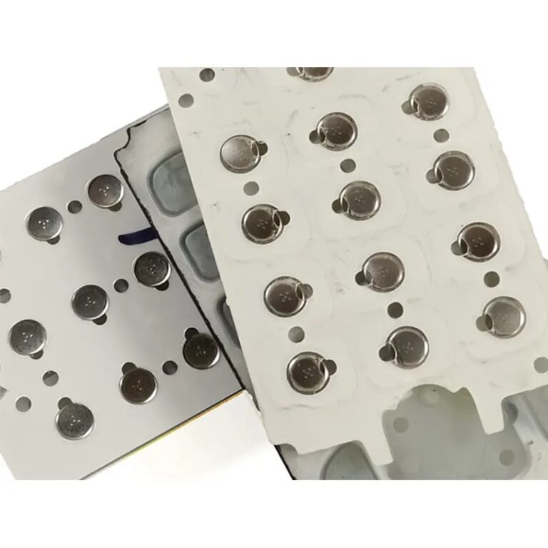 Metal Domes in Silicone Rubber Keypad | YJC Polymer